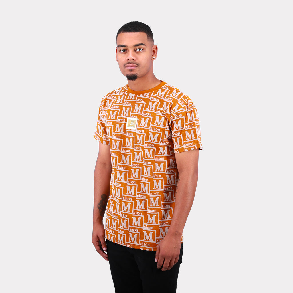 MDB Couture Men's Monogram Woven T-Shirt – Maison dé Bouchard