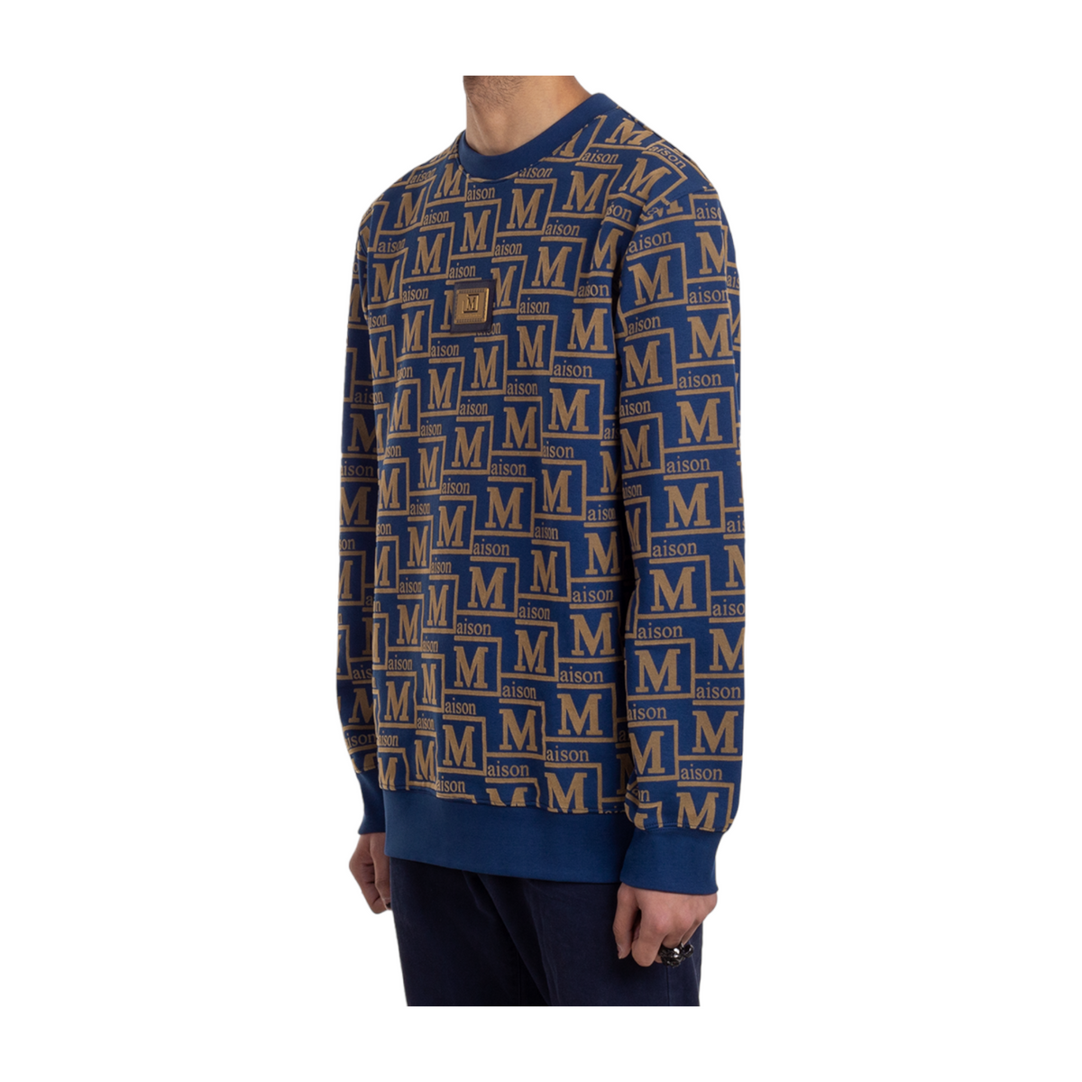 MDB Couture Men's Monogram Crewneck Sweatshirt – Maison dé Bouchard