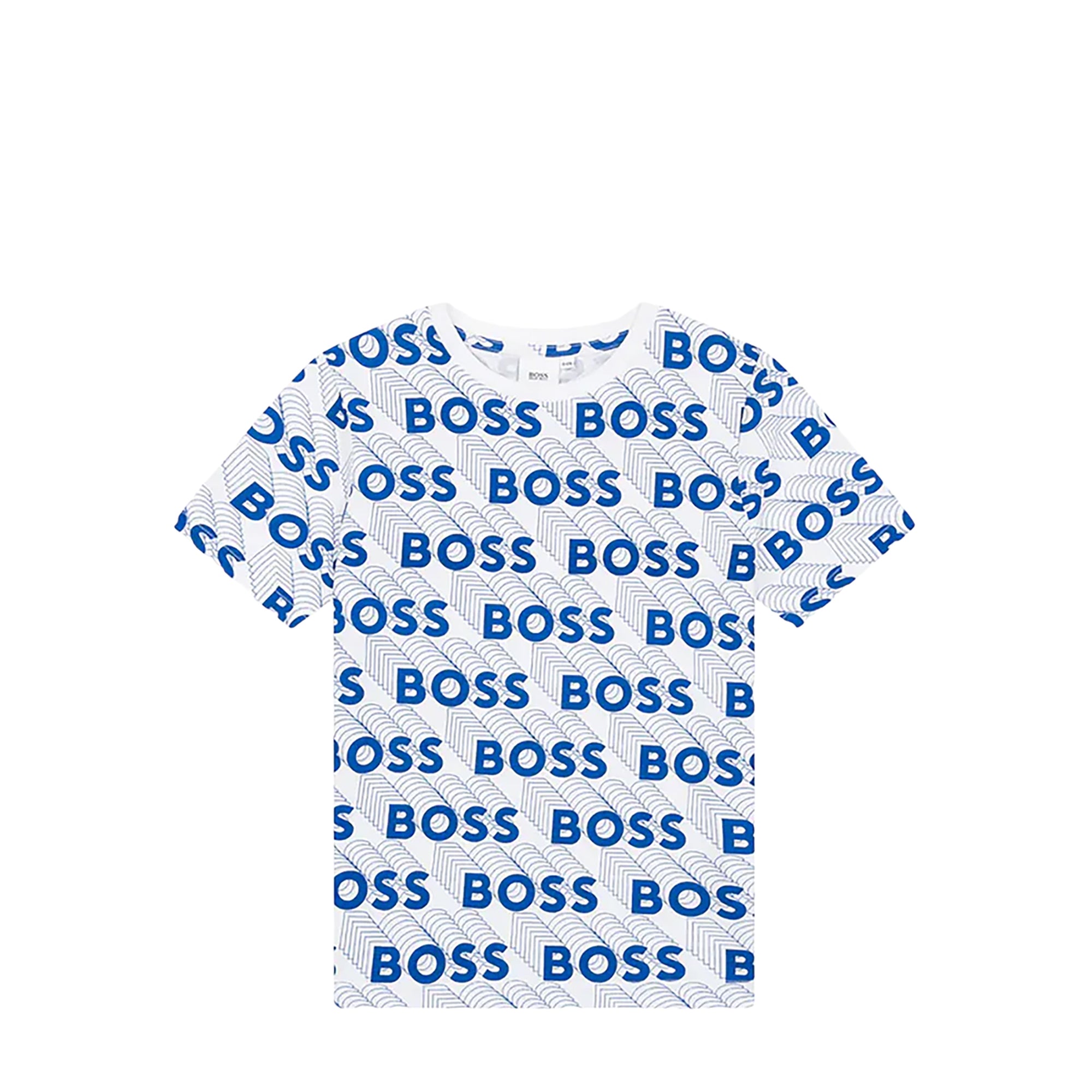 Hugo Boss Kids All Over 3D Print Logo T-Shirt