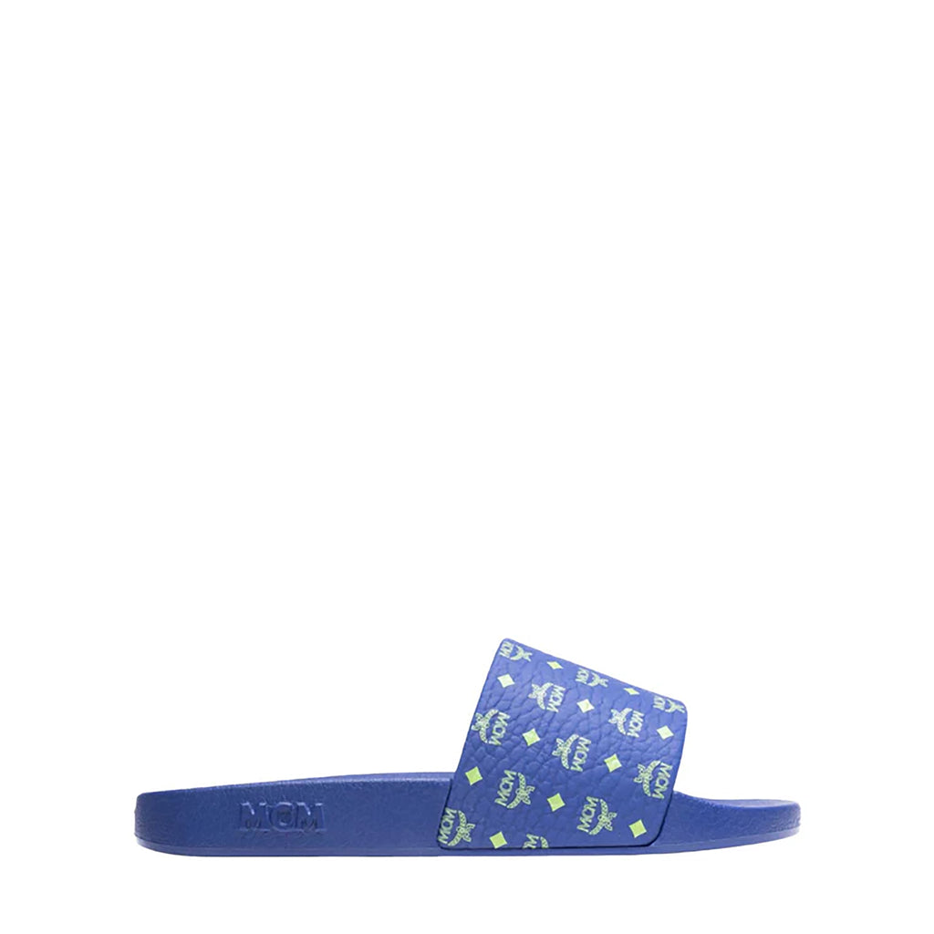 MCM Women's Monogram Print Rubber Slides – Maison dé Bouchard