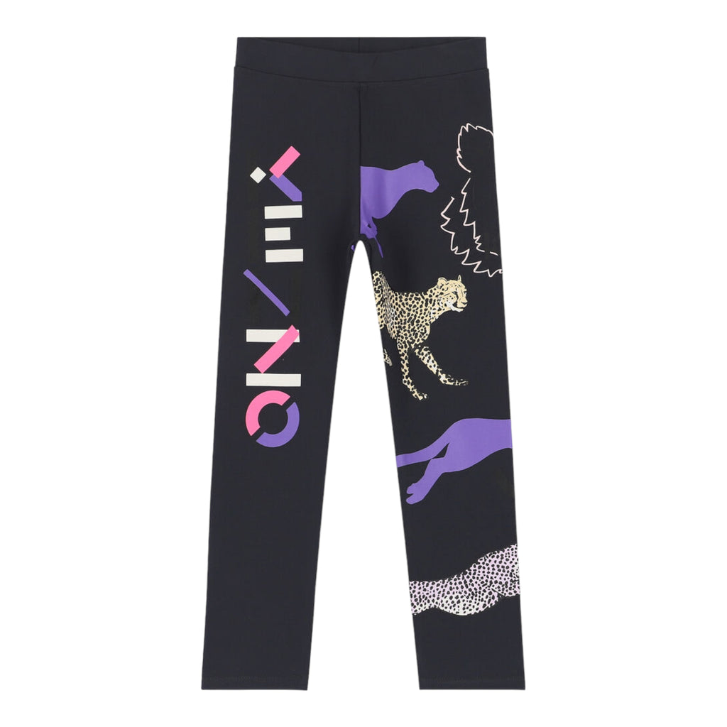 Kenzo Kids Animal Logo Print Leggings – Maison dé Bouchard